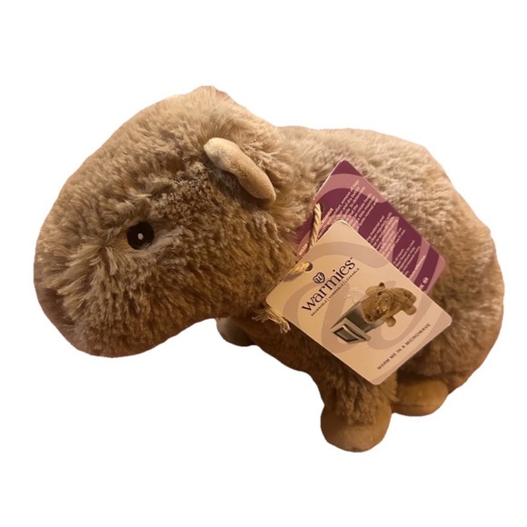 Warmies | Toys | Nwt Microwavable Weighted Stuffed Animal Capybara ...